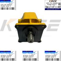 China KOMATSU 07432-71200 141-43-00021 16Y-75-24000 GEAR PUMP FOR D54A D75A D80A D85A D95S SD16 for sale