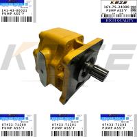 China KOMATSU 07432-71200 141-43-00021 16Y-75-24000 GEAR PUMP FOR D54A D75A D80A D85A D95S SD16 for sale