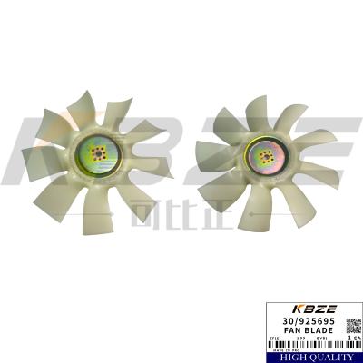 China JCB 30/925695 FAN BLADE 8H 9B FOR JS215 JS220 INDIA EXCAVATOR FITS CUMMIN S 6BT5.9 ENGINE for sale