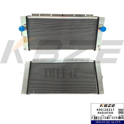 China KBZE BRAND 400/28317 JCB NXT215 JS215 INDIA RADIATOR FITS CUMMIN S 6BT5.9 ENGINE for sale