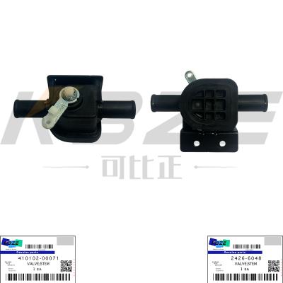 China KBZE 410102-00071 DAEWOO DOOSAN 2426-6048 VALVE;STEM FITS DX55 DX60 DX75 DH50 DH60 for sale