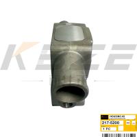 China CAT C9 / C-9 Engine Thermostat Housing 217-5200 (2175200) for 330C 330D 336D 340D Excavator Replacement Parts OEM Quality Heavy Duty Cooling System Component for sale