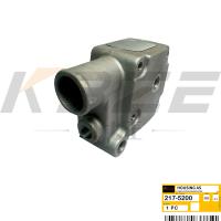 China CAT C9 / C-9 Engine Thermostat Housing 217-5200 (2175200) for 330C 330D 336D 340D Excavator Replacement Parts OEM Quality Heavy Duty Cooling System Component for sale