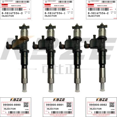 China HITACHI ZAX450 ZAX500 095800-8980 INJECTOR ASSY 8-98167556-0 FOR 8-97603415-3 ISUZU 6WG1 ENGINE for sale