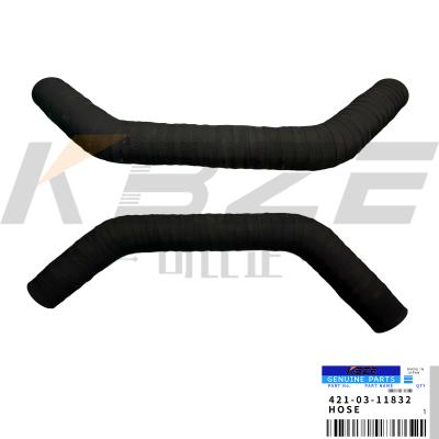 China 421-03-11832 4210311832 KBZE OEM QUALITY RADIATOR HOSE REPLACEMENT FOR KOMATSU WA450-1 WA470-1 LOADER for sale