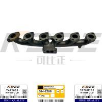 China KBZE 384-2286 T412663 3778M282 EXHAUST MANIFOLD FOR 320D2 323D2 924K 930K 535D 545D REPLACE CAT C6.6 C7.1 PERKINS 1106D ENGINE for sale