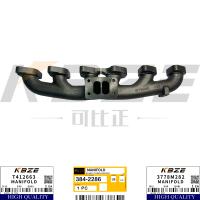 China KBZE 384-2286 T412663 3778M282 EXHAUST MANIFOLD FOR 320D2 323D2 924K 930K 535D 545D REPLACE CAT C6.6 C7.1 PERKINS 1106D ENGINE for sale