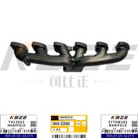 China KBZE 384-2286 T412663 3778M282 EXHAUST MANIFOLD FOR 320D2 323D2 924K 930K 535D 545D REPLACE CAT C6.6 C7.1 PERKINS 1106D ENGINE for sale