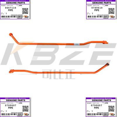 China KBZE 0789607 0790007 BUCKET CYLINDER PIPE FOR HITACHI 0667110 0789610 ZAX120 ZAX130 ZAX135 ZAX200 ZAX210 ZAX225 ZAX250 ZAX330 for sale