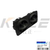 China KBZE 208-979-7560 2089797560 KOMATSU AIRCOND GRILLE FOR PC130 PC160 PC180 PC200 PC300 PC400 PC600 PC700 PC800 for sale