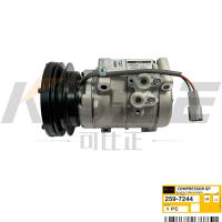 China KBZE OEM 259-7244 2597244 CAT AC COMPRESSOR REPLACE E311 E312 E320 E323 EXCAVATOR for sale