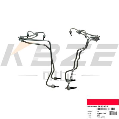 China KBZE BRAND 2852075 FUEL LINES FOR CASE NEW HOLLAND F4DF3613G P110 P70 ENGINE 430 450 580 590 BACKHOE for sale