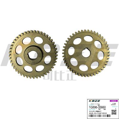 China KBZE BRAND 1G896-35660 KUBOTA D1703 V2203 V2403 ENGINE OIL PUMP GEAR FOR KX040 KX91 KX121 KX161 U35 U45 U50 for sale
