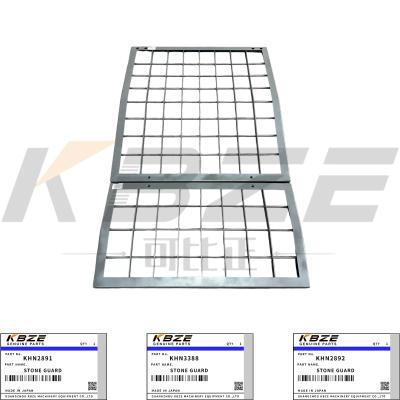 China KBZE KHN2891 KHN3388 SUMITOMO CASE CABIN STONE GUARD UP FOR CX210 SH200 SH210 for sale