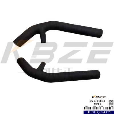 China KBZE BRAND 229/01038 RADIATOR HOSE JS200 JS205 JS215 NXT215 FOR JCB EXCAVATOR for sale