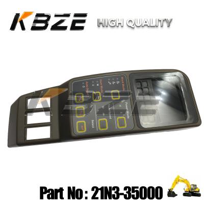China KBZE HYUNDAI 21N3-35000 MONITOR DISPLAY PANEL ASSEMBLY FOR R110-7 R140-7 R180-7 R210-7 R215-7 R250-7 R290-7 R305-7 R360-7 R450-7 R500-7 for sale