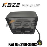 China KBZE MONITOR PANEL 21Q6-33402 SUITS HYUNDAI R140-9 R160-9 R235-9 R290-9 R320-9 R480-9 R520-9 R700-9 ABS for sale