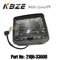 China 21Q6-33600 KBZE OEM TOP QUALITY HYUNDAI MONITOR PANEL SUITS R140-9 TO R800-9 for sale