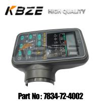 China KOMATSU 7834-72-4002 EXCAVATOR GAUGE PANEL REPLACEMENT FOR PC100-6 PC210-6 PC220-6 PC300-6 PC400 ABS for sale