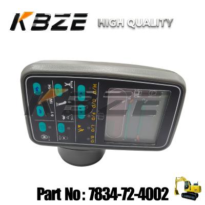 China PC300-6 PC400 KOMATSU 7834-72-4002 DASHBOARD DISPLAY KBZE OPTIMIZED PERFORMANCE for sale