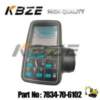 China KOMATSU ELECTRONIC DISPLAY PANEL 7834-70-6102 FOR PC230-6 PC250-6 PC300-6 PC400 KBZE OEM QUALITY for sale