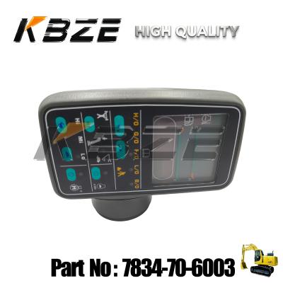 China KBZE OEM BEST GAUGE PANEL 7834-70-6003 FOR KOMATSU PC100-6 PC120-6 PC210-6 PC220-6 PC250-6 for sale