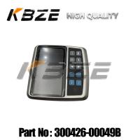 China LCD DISPLAY SCREEN 300426-00049B KBZE RELIABLE EXCAVATOR PARTS SUPPLIER FOR DOOSAN DAEWOO DX230 DX300 DX420 DX520 for sale