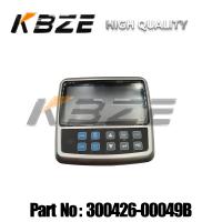 China LCD DISPLAY SCREEN 300426-00049B KBZE RELIABLE EXCAVATOR PARTS SUPPLIER FOR DOOSAN DAEWOO DX230 DX300 DX420 DX520 for sale