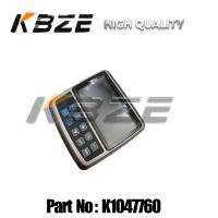 China KBZE DIGITAL INSTRUMENT PANEL K1047760 FOR DX140 DX224 DX340 DX420 DX520 DOOSAN DAEWOO for sale