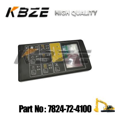 China KBZE DURABLE QUALITY 7824-72-4100 FOR KOMATSU  EXCAVATOR GAUGE PANEL REPLACEMENT PC210-5 PC220-5 PC300-5 PC410-5 for sale