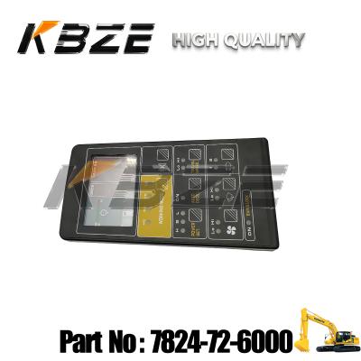 China 7824-72-6000 KBZE PREMIUM QUALITY EXCAVATOR DISPLAY SCREEN FOR KOMATSU PC210-5 PC220-5 PC300-5 PC400-5 for sale