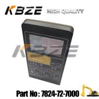 China 7824-72-7000 KBZE PROFESSIONAL SUPPLIER EXCAVATOR LCD MONITOR REPLACEMENT SUITS KOMATSU  PC300-5 PC400-5 for sale