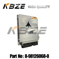 China KBZE OEM QUALITY ISUZU 8-98126068-0 ECU CONTROLLER ENGINE 4HK1 6HK1 FOR CASE CX350 ZX330-3 ZAX230-3 SH350 for sale