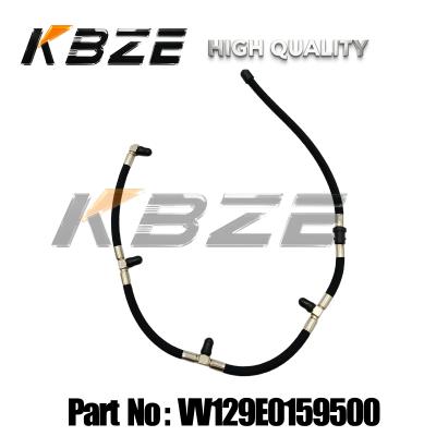 China KBZE TOP QUALITY VV129E0159500 FUEL RETURN PIPE FOR KOBELCO SK75-7 SK85-8 EXCAVATOR DIESEL ENGINE PARTS for sale