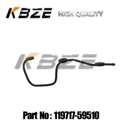 China FUEL RETURN PIPE 119717-59510 FITS YANMAR 3TNV76 3TNV80 ENGINE RETURN PIPE ASSY KBZE for sale