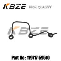 China FUEL RETURN PIPE 119717-59510 FITS YANMAR 3TNV76 3TNV80 ENGINE RETURN PIPE ASSY KBZE for sale