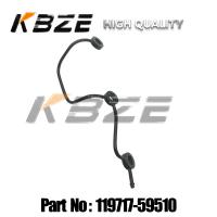 China FUEL RETURN PIPE 119717-59510 FITS YANMAR 3TNV76 3TNV80 ENGINE RETURN PIPE ASSY KBZE for sale