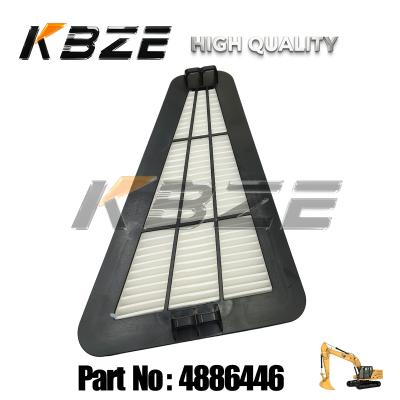 China CABIN AIR FILTER 4886446 CLEAN CAB ENVIRONMENT FITS E313, E315, E320, E325 EXCAVATOR for sale