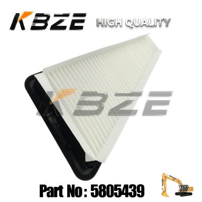 China KBZE DURABLE 5805439 CABIN AIR FILTER REPLACEMENT FOR  EXCAVATOR  E325, E326, E330 for sale