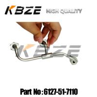 China KOMATSU D155A SAA6D155E-4 FUEL PIPE 6127-51-7110 HEAVY EQUIPMENT ENGINE PARTS KBZE OEM QUALITY for sale