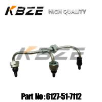 China PREMIUM FUEL LINE QUALITY 6127-51-7112  EXCAVATOR KOMATSU D155A ENGINE SAA6D155E-4 for sale