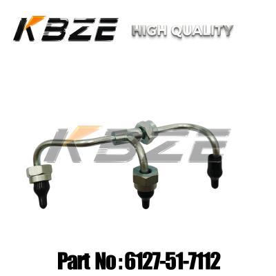 China PREMIUM FUEL LINE QUALITY 6127-51-7112  EXCAVATOR KOMATSU D155A ENGINE SAA6D155E-4 for sale