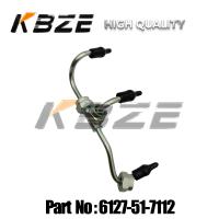 China PREMIUM FUEL LINE QUALITY 6127-51-7112  EXCAVATOR KOMATSU D155A ENGINE SAA6D155E-4 for sale
