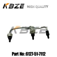 China PREMIUM FUEL LINE QUALITY 6127-51-7112  EXCAVATOR KOMATSU D155A ENGINE SAA6D155E-4 for sale