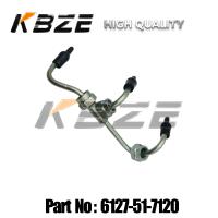 China FUEL PIPE 6127-51-7120 PRECISION FIT FOR KOMATSU D155A SAA6D155E-4 ENGINE for sale