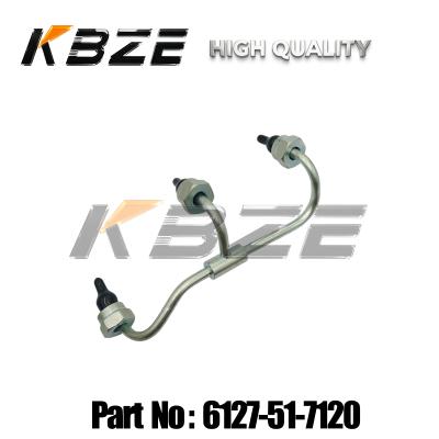 China FUEL PIPE 6127-51-7120 PRECISION FIT FOR KOMATSU D155A SAA6D155E-4 ENGINE for sale