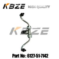 China FUEL PIPE 6127-51-7142 EXCAVATOR KOMATSU D155A ENGINE SAA6D155E-4 FACTORY-LEVEL PRICING for sale