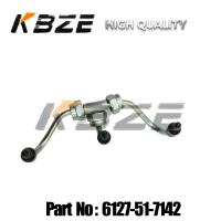 China FUEL PIPE 6127-51-7142 EXCAVATOR KOMATSU D155A ENGINE SAA6D155E-4 FACTORY-LEVEL PRICING for sale