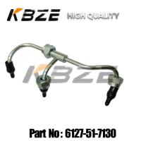 China FUEL PIPE 6127-51-7130 FITS ENGINE SAA6D155E-4 OEM REPLACEMENT SOLUTION for sale