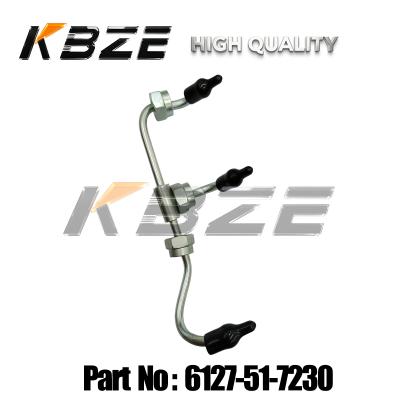 China 6127-51-7230 EXCAVATOR FUEL LINE REPLACEMENT FITS KOMATSU D155A ENGINE SAA6D155E-4N for sale